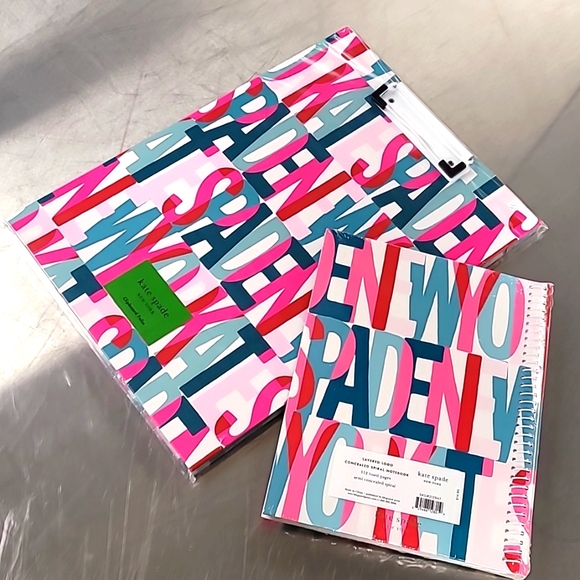 kate spade | Office | Nwt Kate Spade Bundle Layered Logo Clipboard ...